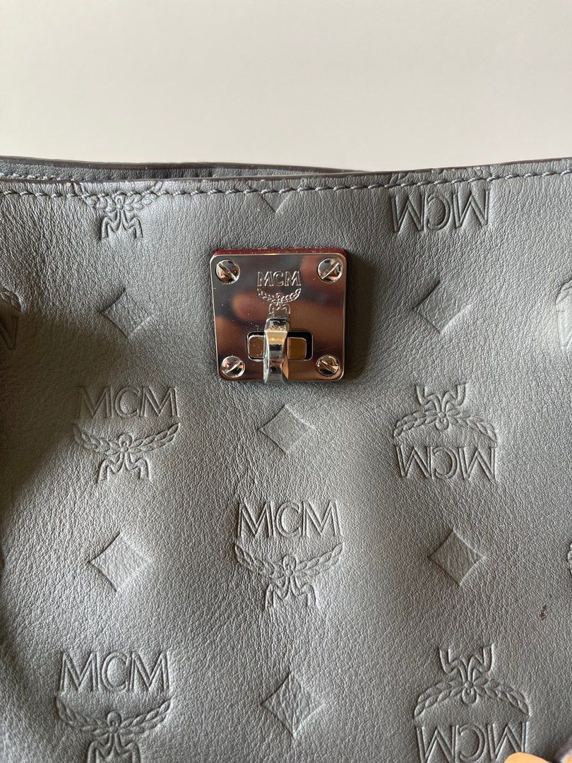 Authentic MCM Essential Tote Bag in Monogram Leather, Luxury, Bags ...