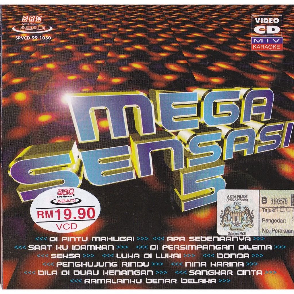 Mega Sensasi Vol.5 VCD MTV Karaoke Original New And Sealed, Hobbies & Toys, Music & Media, CDs ...