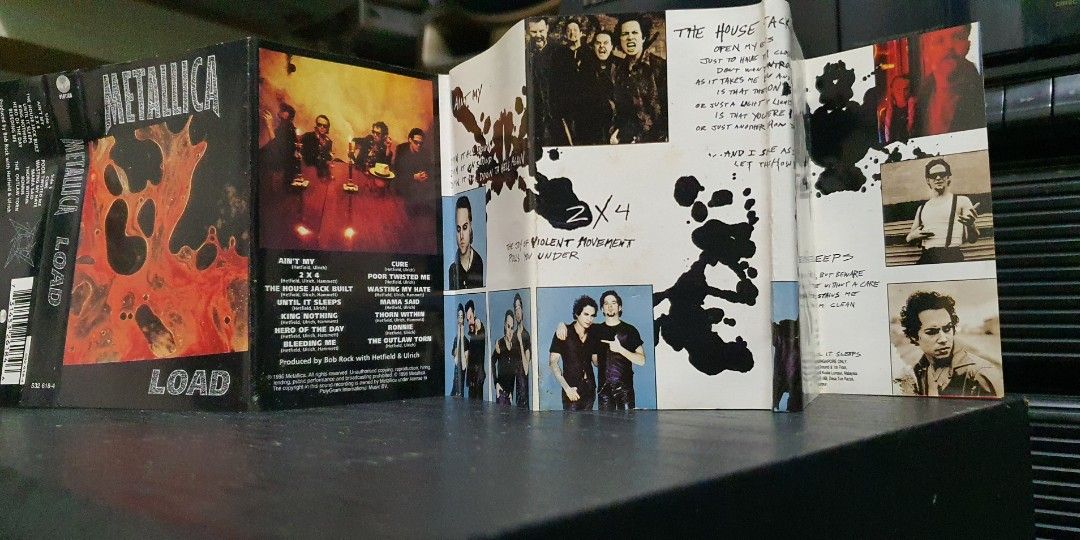 METALLICA LOAD, Hobbies & Toys, Music & Media, CDs & DVDs on Carousell