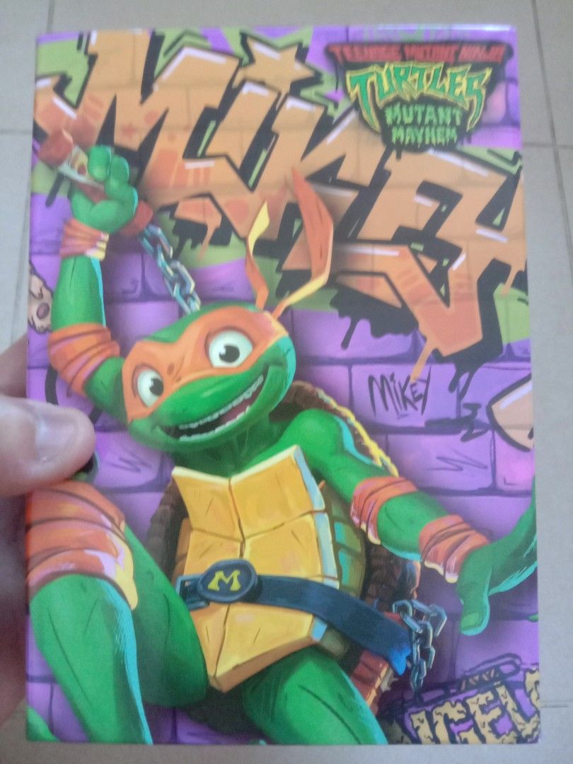Mikey Cel Shaded Mutant Mayhem Comics Con Exclusive, Hobbies & Toys ...