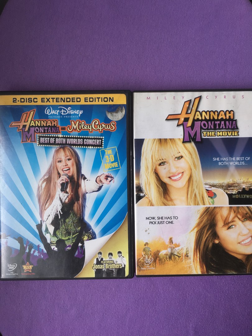 Miley Cyrus & Hannah Montana DVDs on Carousell