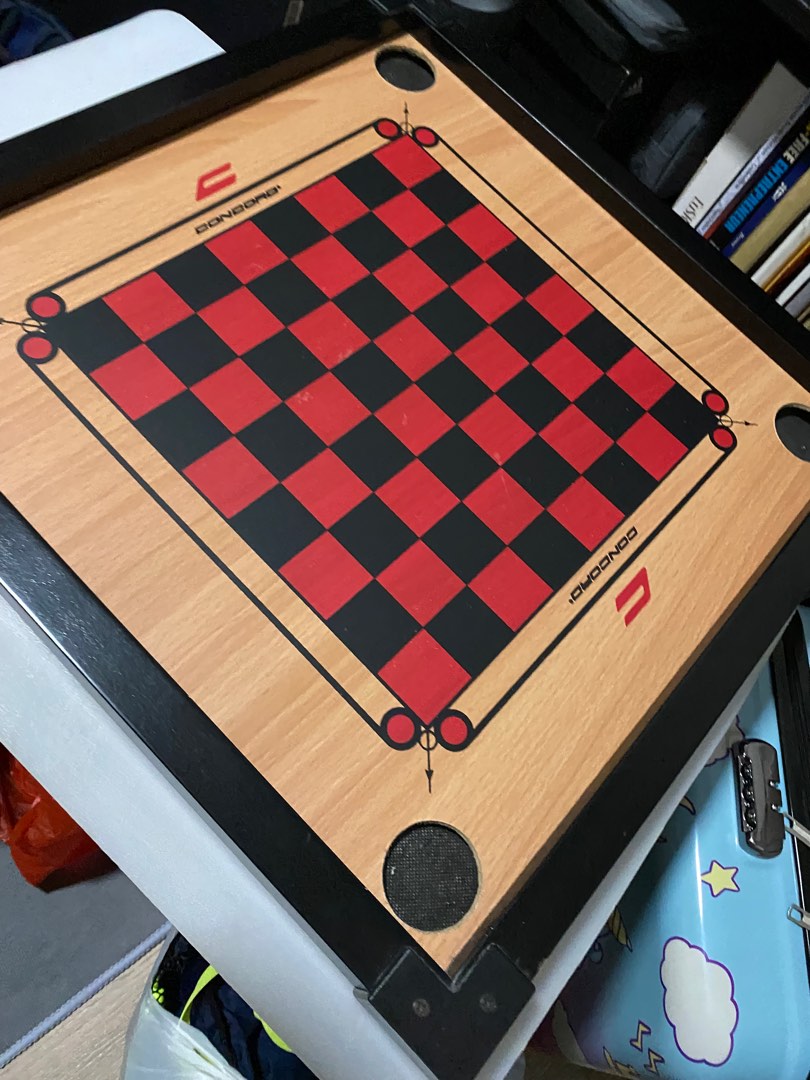 Mini Carrom board and checkers board, Hobbies & Toys, Toys & Games on ...