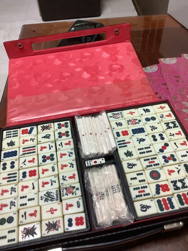 Mini Mahjong Set, Hobbies & Toys, Toys & Games on Carousell