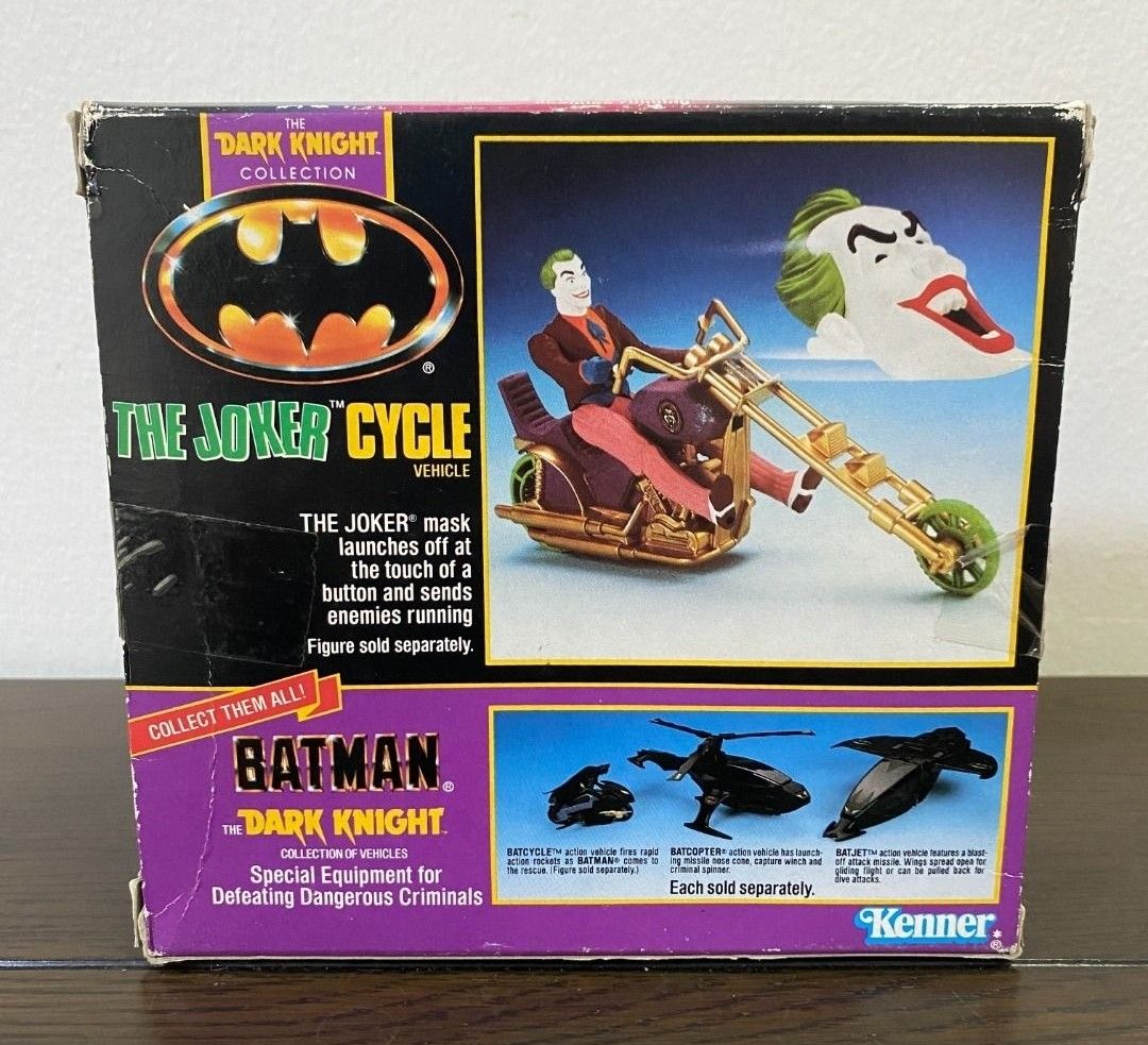 MISB Rare Vintage 1990 KENNER Sky Escape Joker Whirling Copter Pack ...