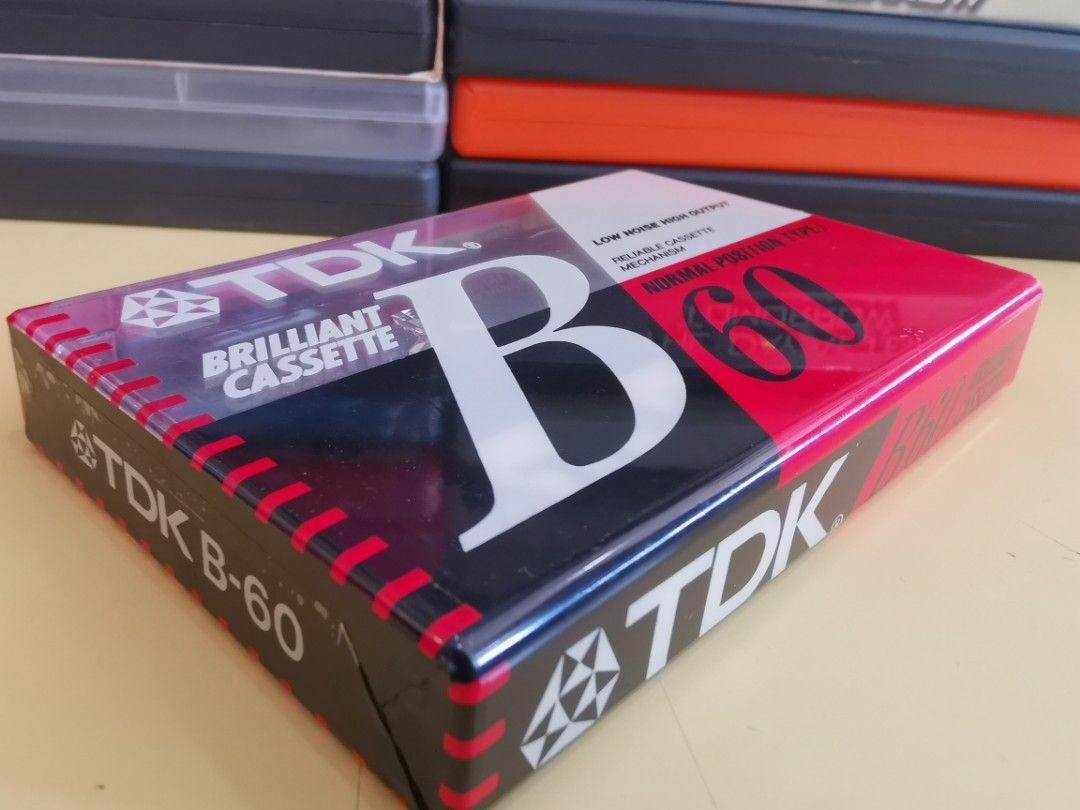 (Misc) TDK B 60 Brilliant Cassette, Hobbies & Toys, Music & Media, CDs & DVDs on Carousell