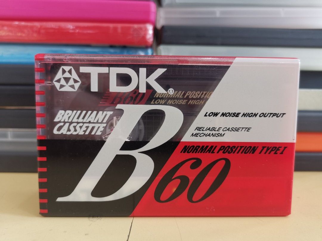 (Misc) TDK B 60 Brilliant Cassette, Hobbies & Toys, Music & Media, CDs & DVDs on Carousell