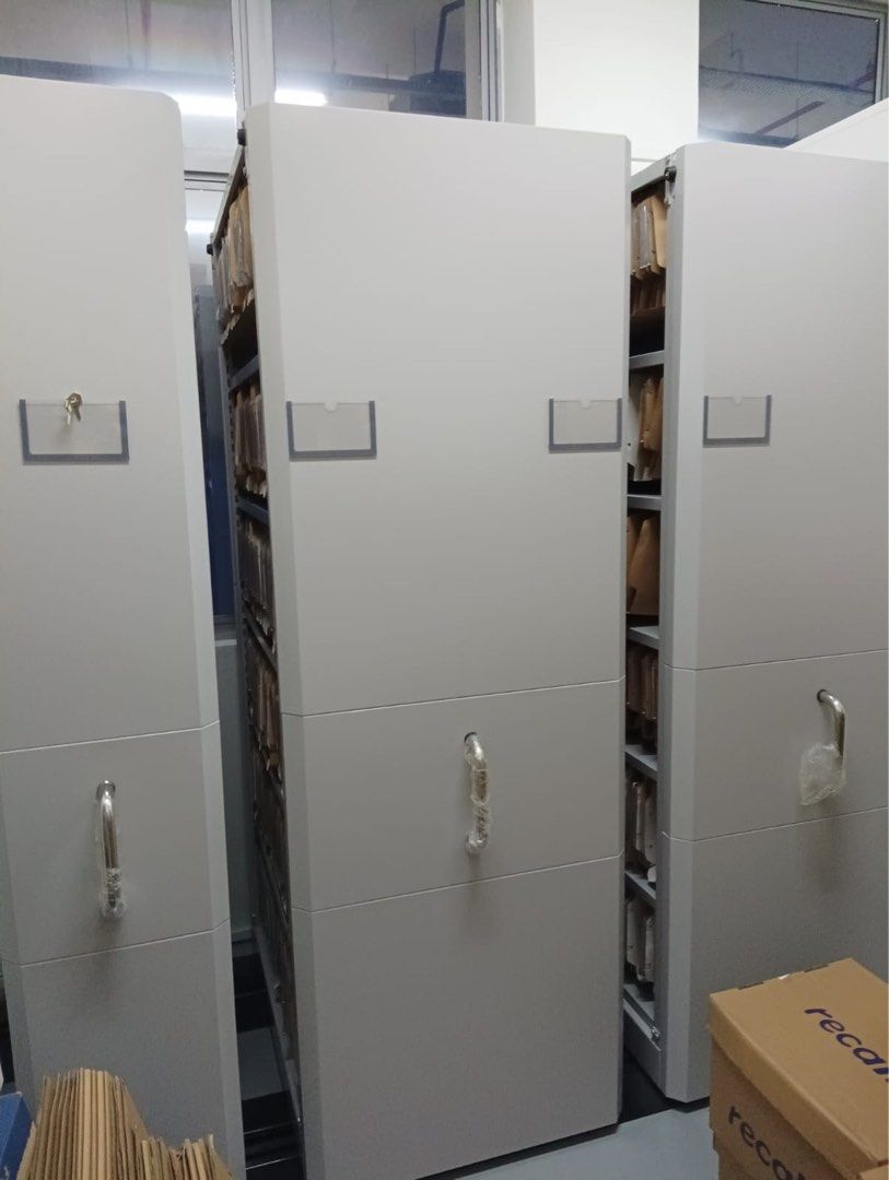 Mobile filing system, Furniture & Home Living, Furniture, Shelves ...