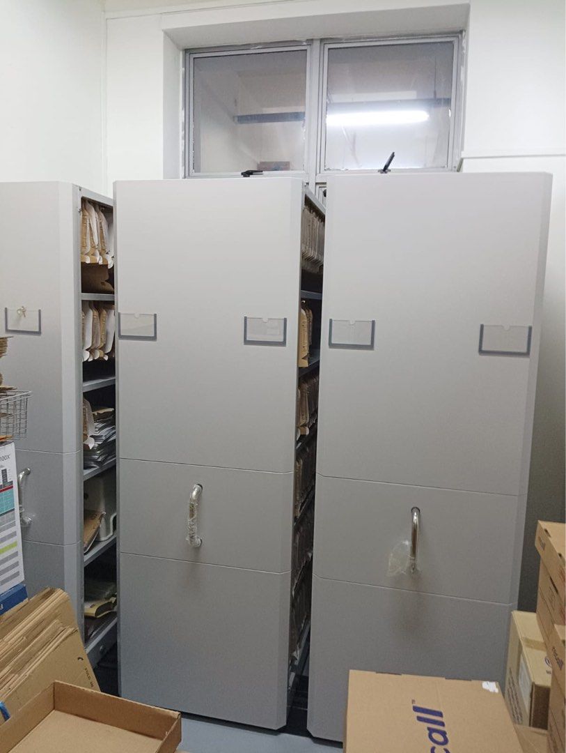 Mobile filing system, Furniture & Home Living, Furniture, Shelves ...