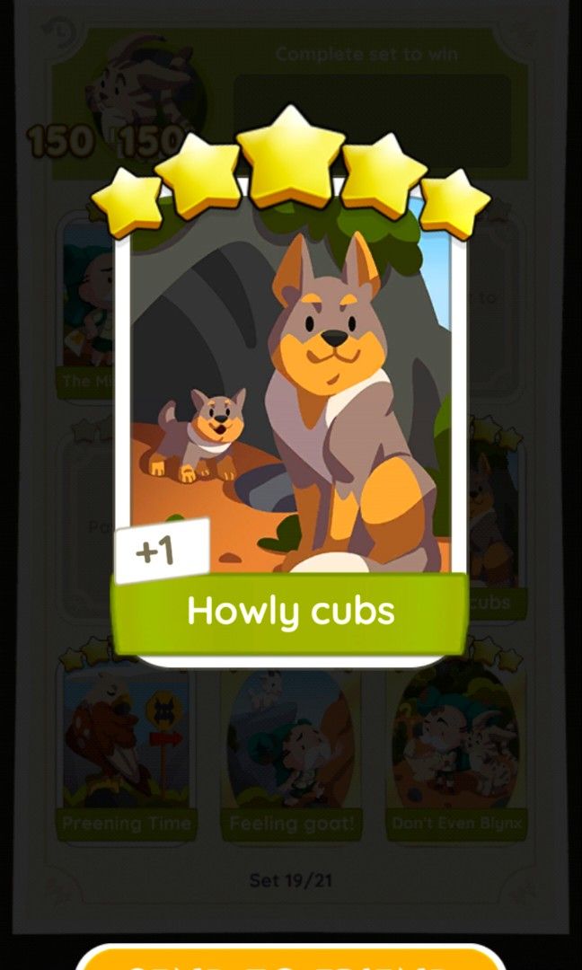 MONOPOLY GO HOWLY CUBS, Video Gaming, Video Games, Others on Carousell