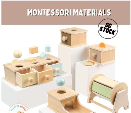 Montessori Materials | Object Permanence Box (Coin and Ball) | Baby ...