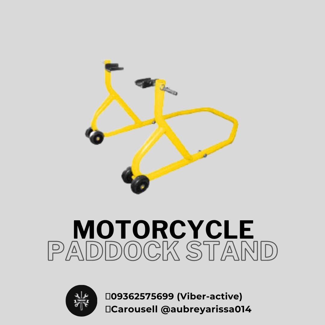 MOTORCYCLE PADDOCK STAND on Carousell