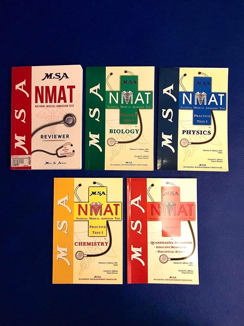 MSA NMAT REVIEWER [SET], Hobbies & Toys, Books & Magazines, Textbooks ...
