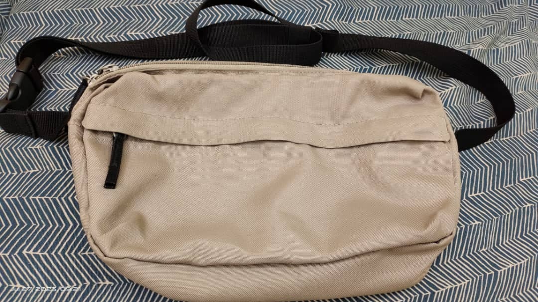 Muji 2 way shoulder bag, Men's Fashion, Bags, Sling Bags on Carousell