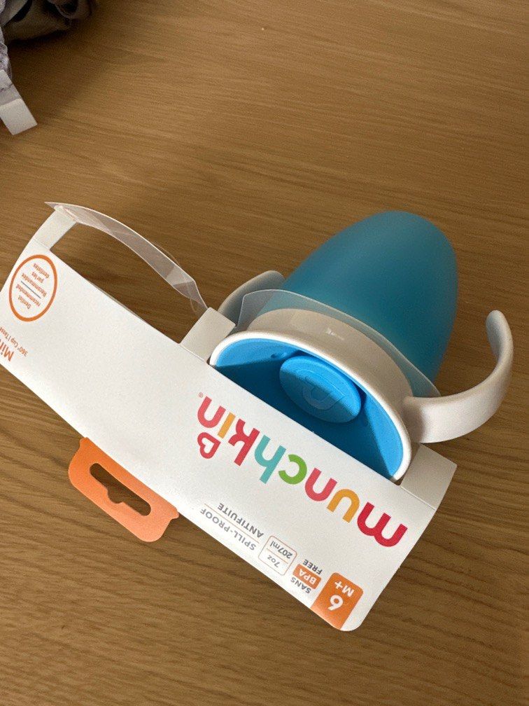 Munchkin 360 cup (blue), Babies & Kids, Nursing & Feeding, Weaning ...