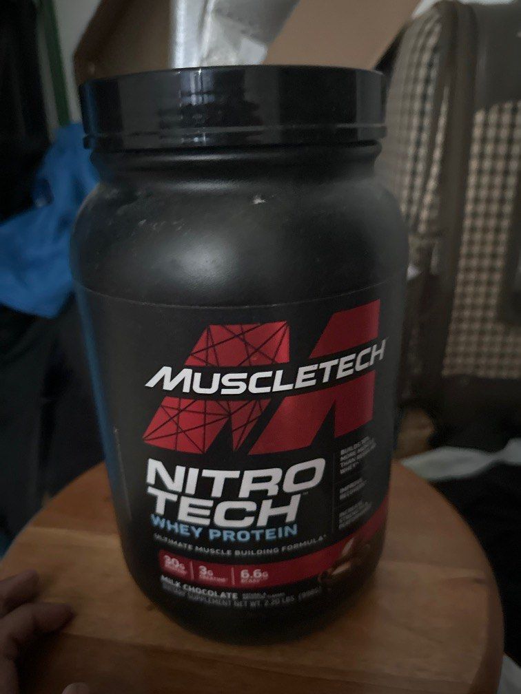 Muscle tech protein powder, Health & Nutrition, Health Supplements ...