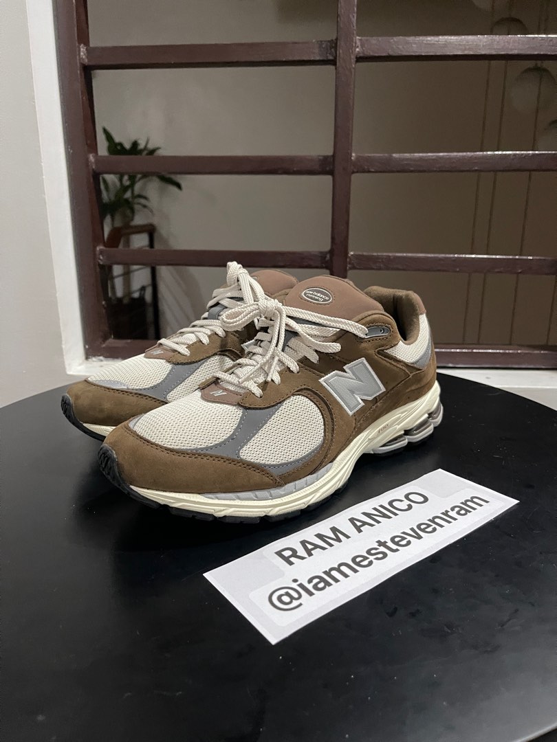 New Balance 2002r Brown on Carousell