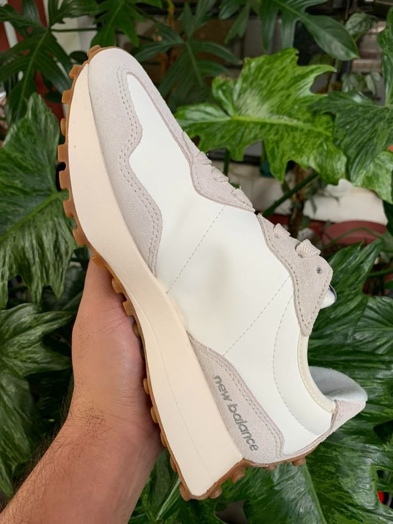 New Balance 327 Moonbeam Shadow Grey Unisex Size: 4US - 12US (Fits 5W ...