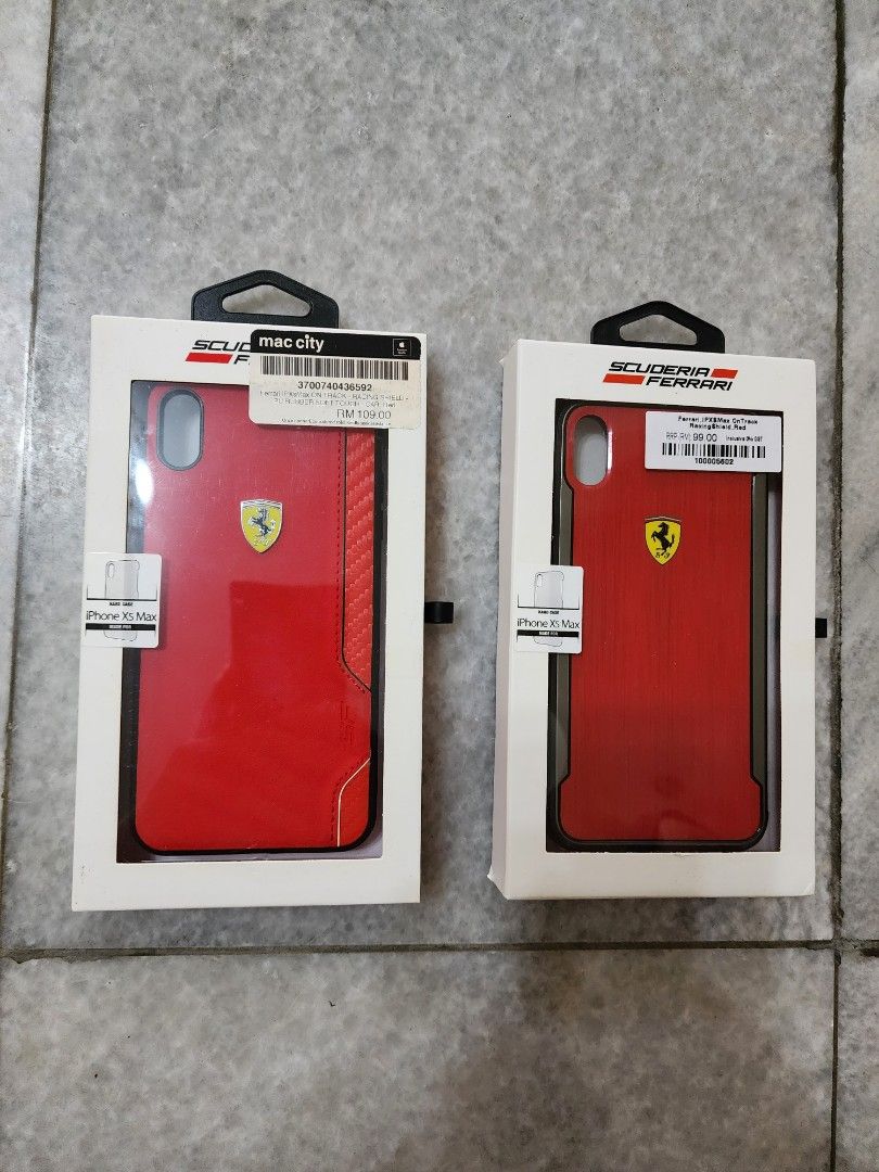 New Official Ferrari iPhone Xs Max case, Mobile Phones & Gadgets ...
