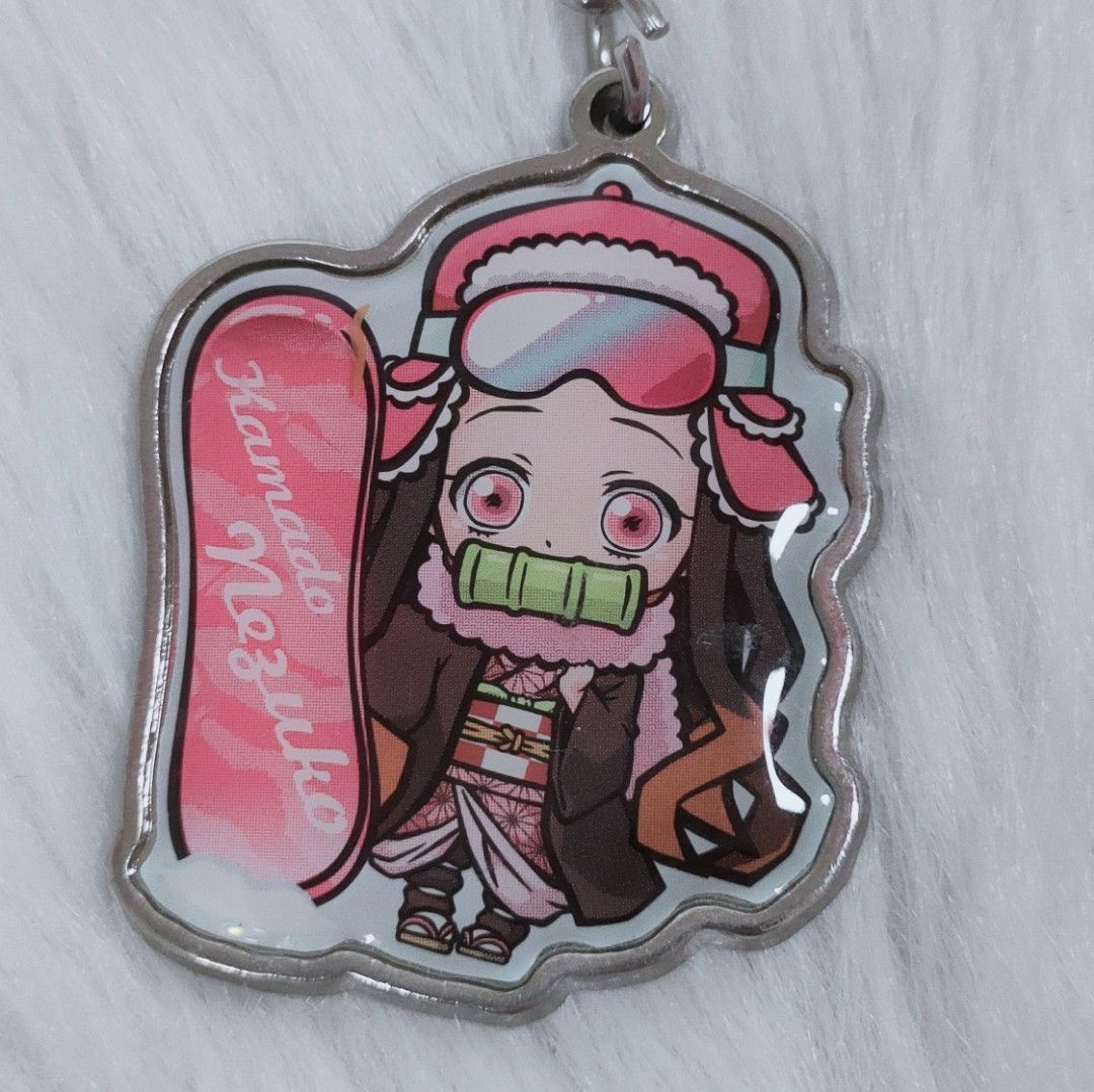 Nezuko Metal Keychain Collectible 3 on Carousell