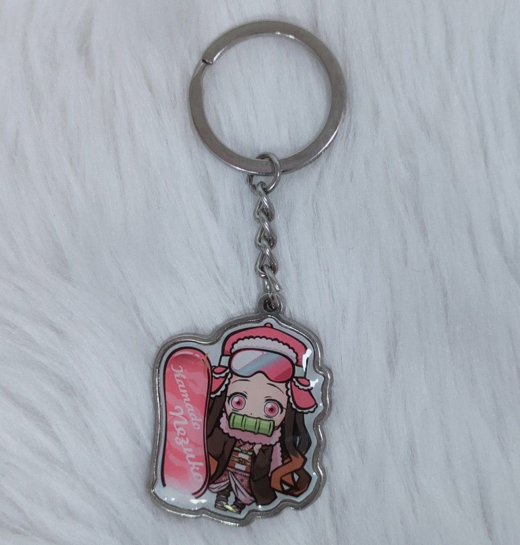 Nezuko Metal Keychain Collectible 3 on Carousell