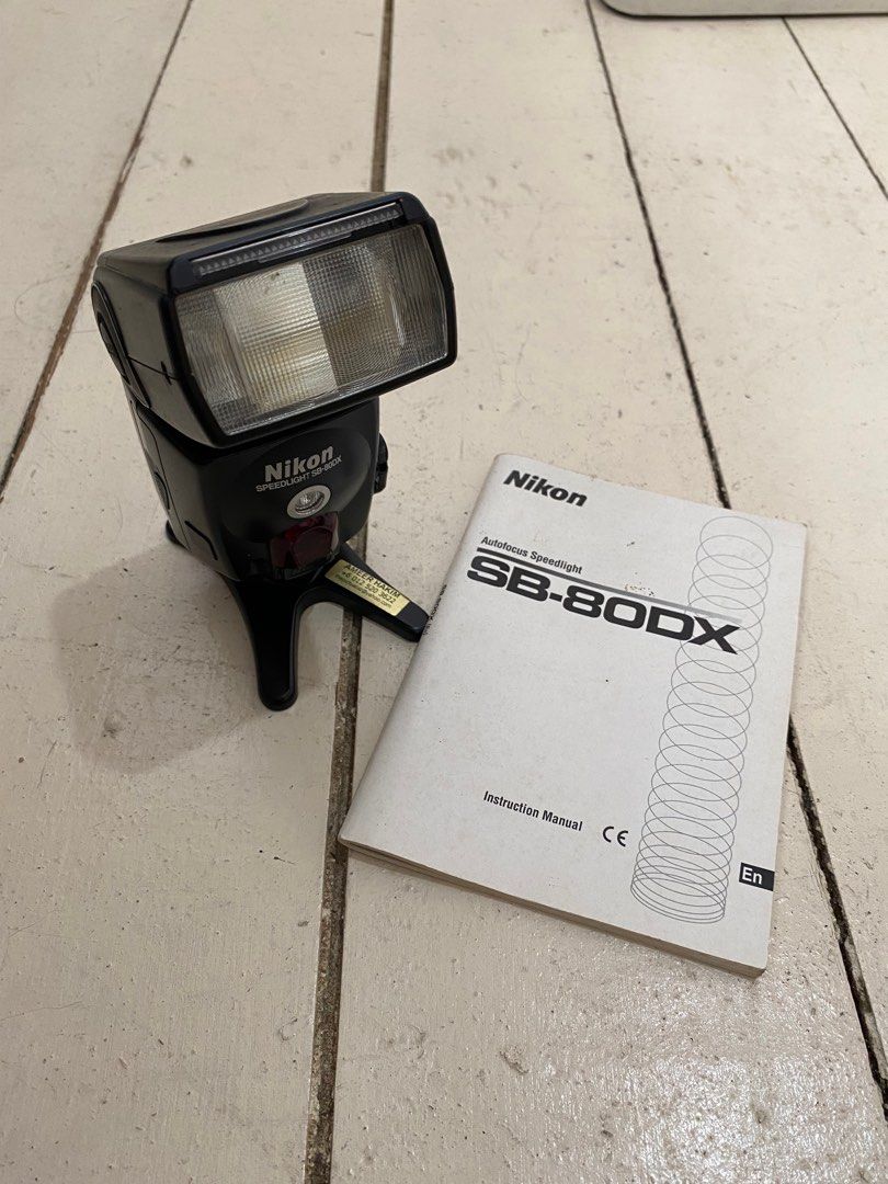 Nikon SB-80DX Speedlight, Photography, Photography Accessories, Flashes on Carousell