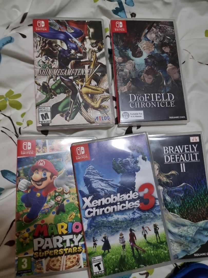 Nintendo Switch Oled +/ games, Video Gaming, Video Game Consoles ...