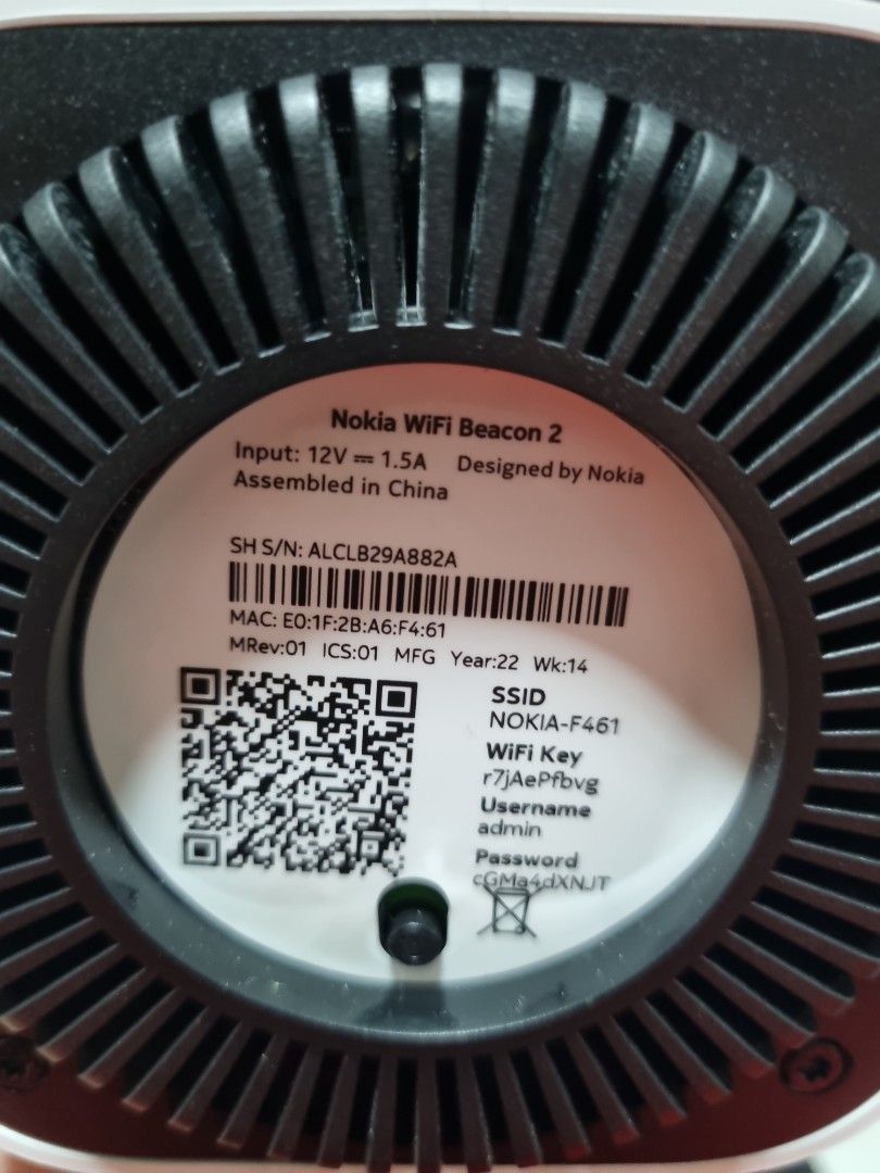 NOKIA BEACON 2 WIFI 6, Computers & Tech, Parts & Accessories ...