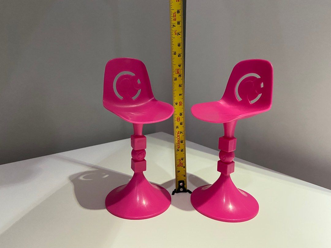 SALE OLD STOCK Lot Of 2 Barbie 2 Story Beach House Replacement Pink Bar ...