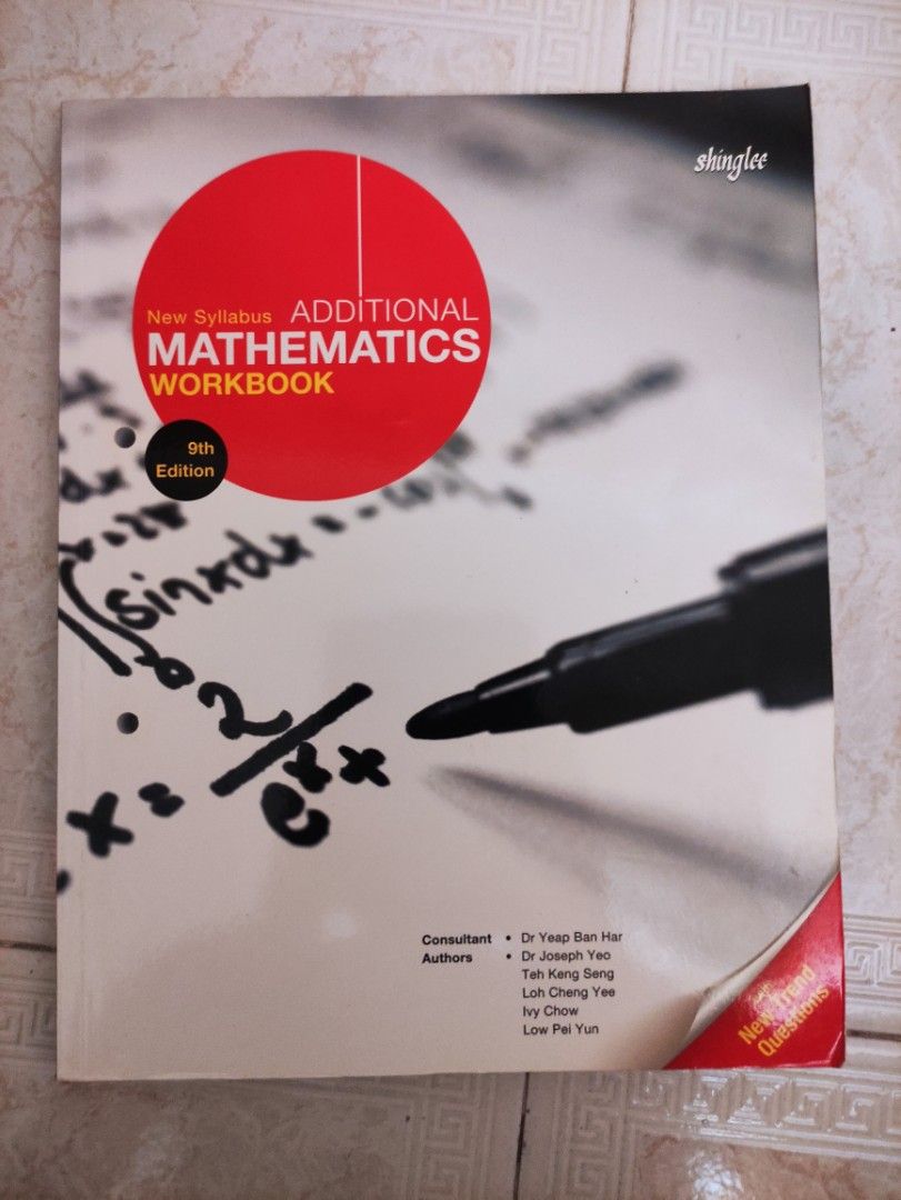 O levels Add maths ShingLee practices supplement text book, Hobbies & Toys, Books & Magazines ...