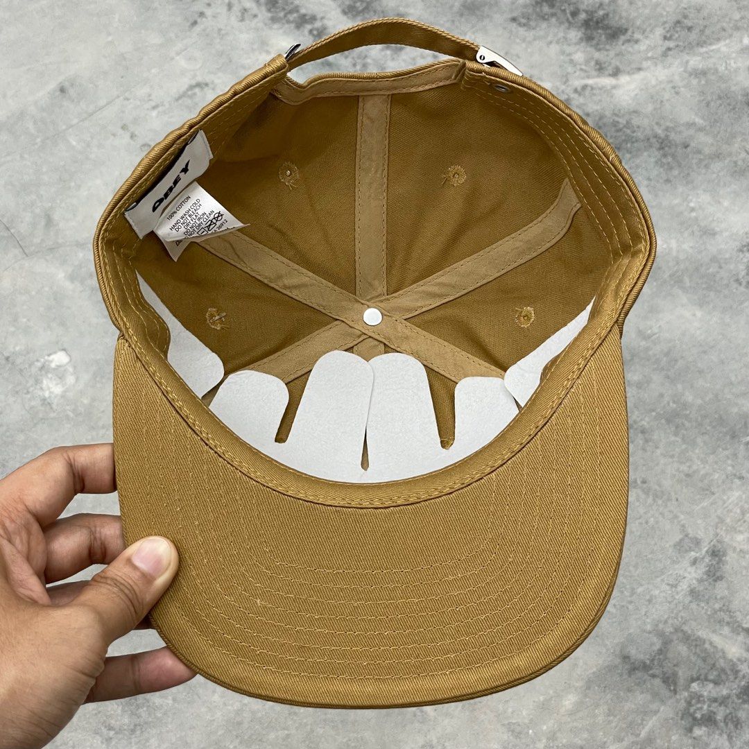 Obey Bold Twill 6 Panel Strapback Cap Brown Butter not 5 panel camp dad ...