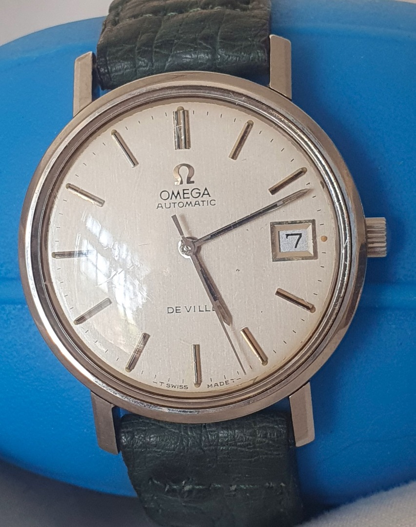 Omega DeVille Automatic With date Cal. 1012 Vintage, Men's Fashion, Watches & Accessories ...