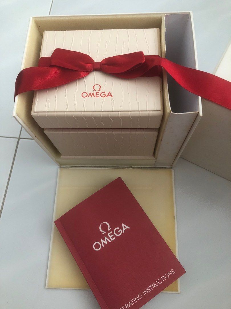 Omega lady watch box, Luxury, Watches on Carousell
