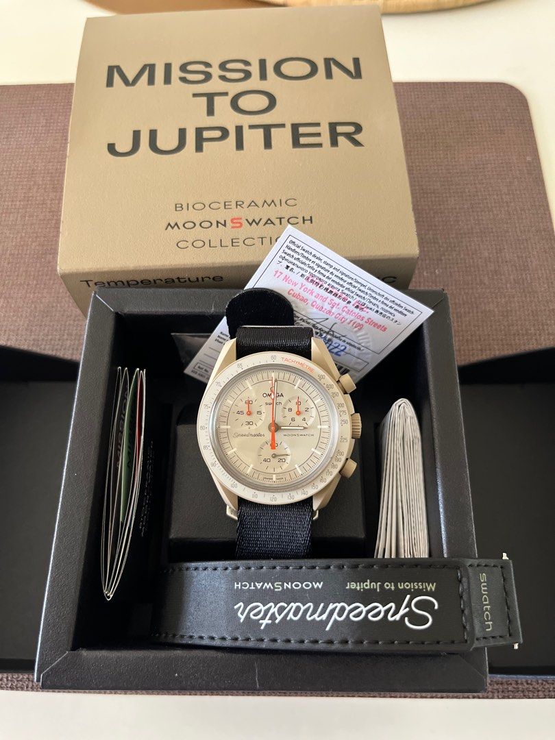 Omega Moonswatch Jupiter on Carousell