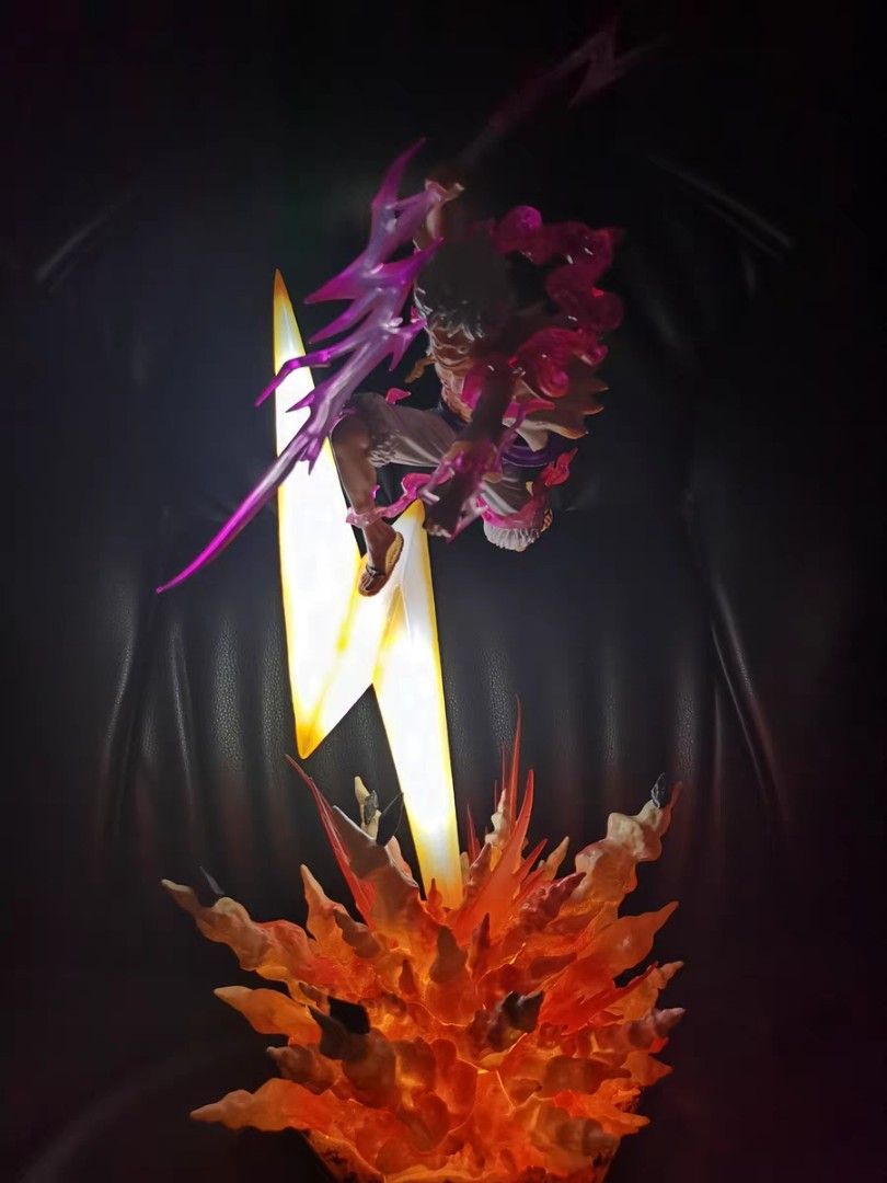 One Piece Gk PVC Mj Studios Man Jiang Gear 5 Monkey D. Luffy Sun God ...