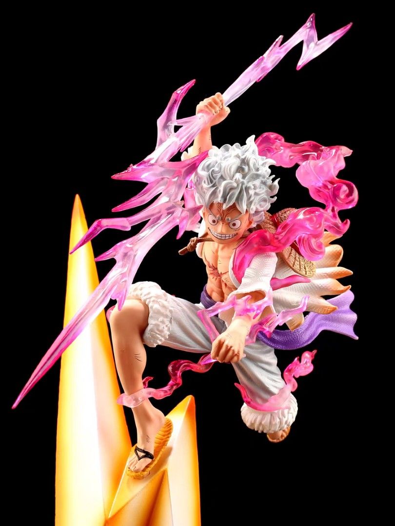 One Piece Gk PVC Mj Studios Man Jiang Gear 5 Monkey D. Luffy Sun God ...