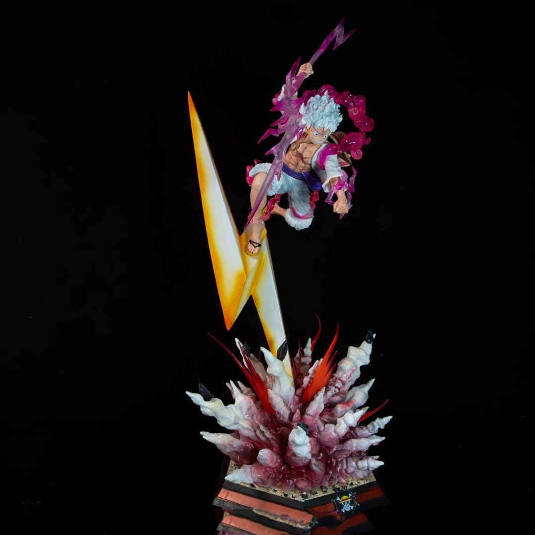 One Piece Gk PVC Mj Studios Man Jiang Gear 5 Monkey D. Luffy Sun God ...