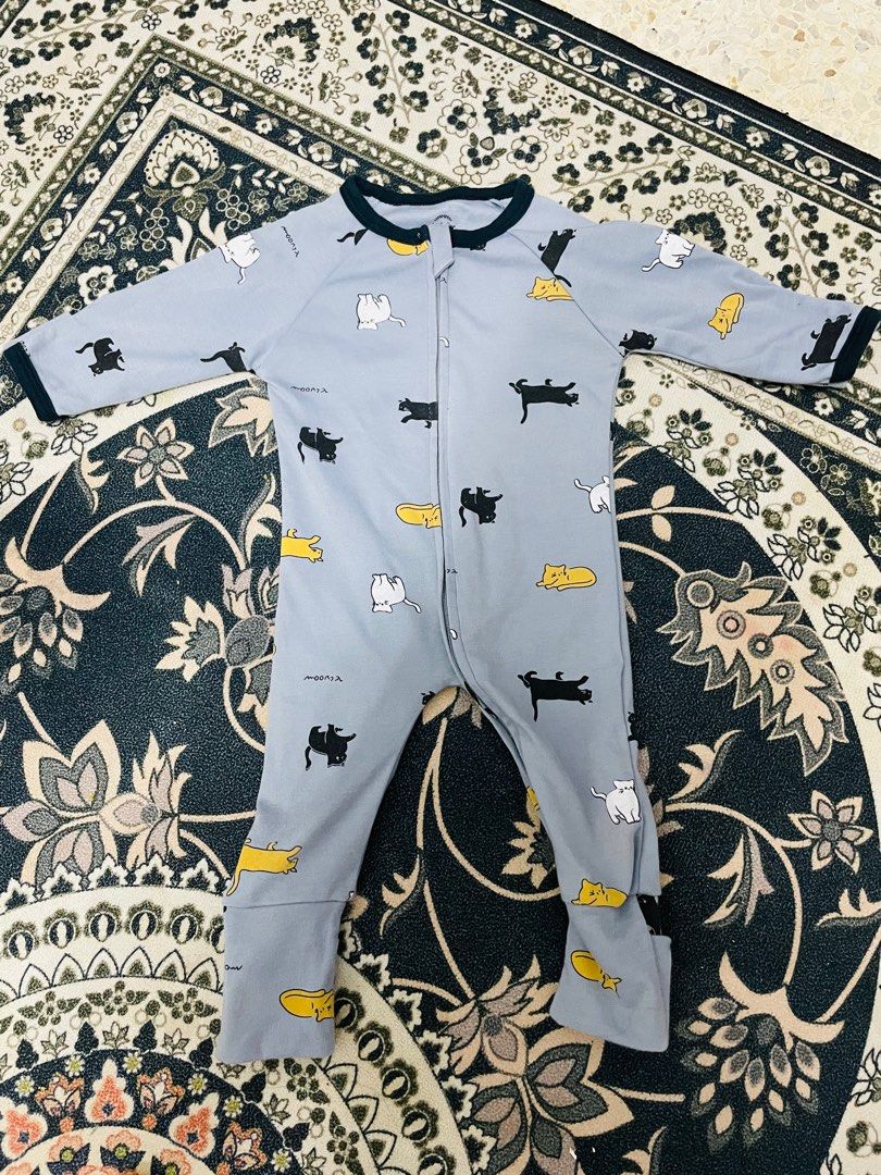 onesie pyjama, Babies & Kids, Babies & Kids Fashion on Carousell