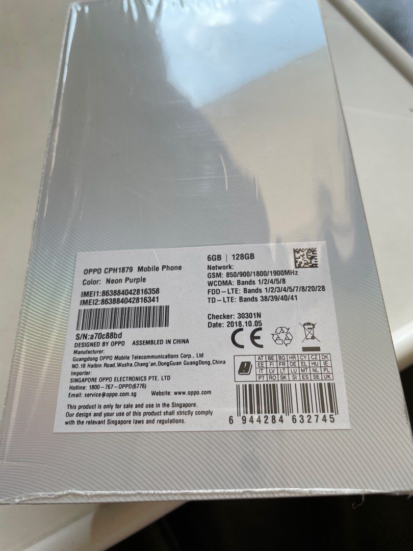 Oppo R17 128gb Neon Purple, Mobile Phones & Gadgets, Mobile Phones ...