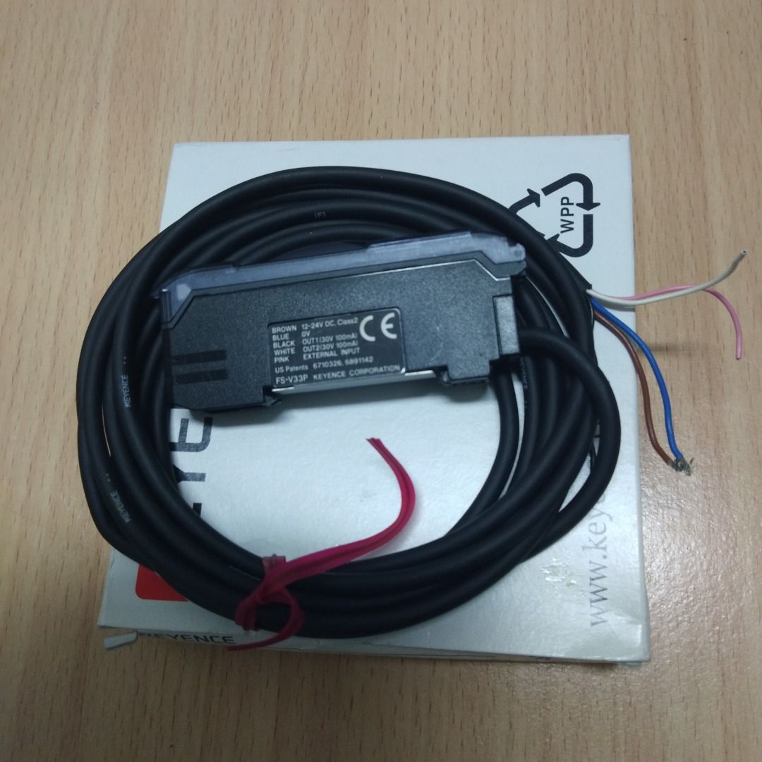 Original Brand New Keyence Fibre Amplifier FS-V33P, Computers & Tech ...