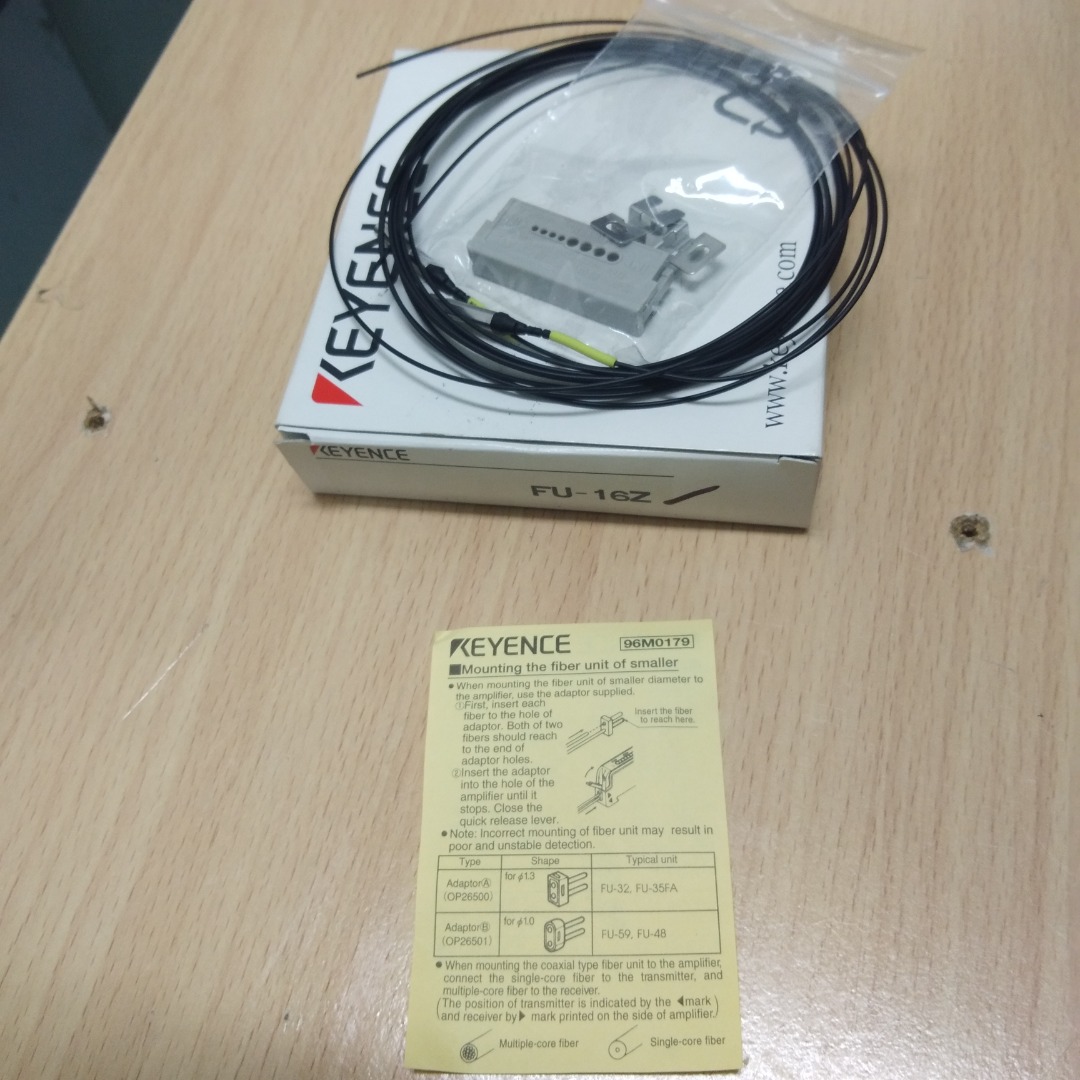 Original Brand New Keyence Optical Fiber Sensor FU-16Z, Computers ...
