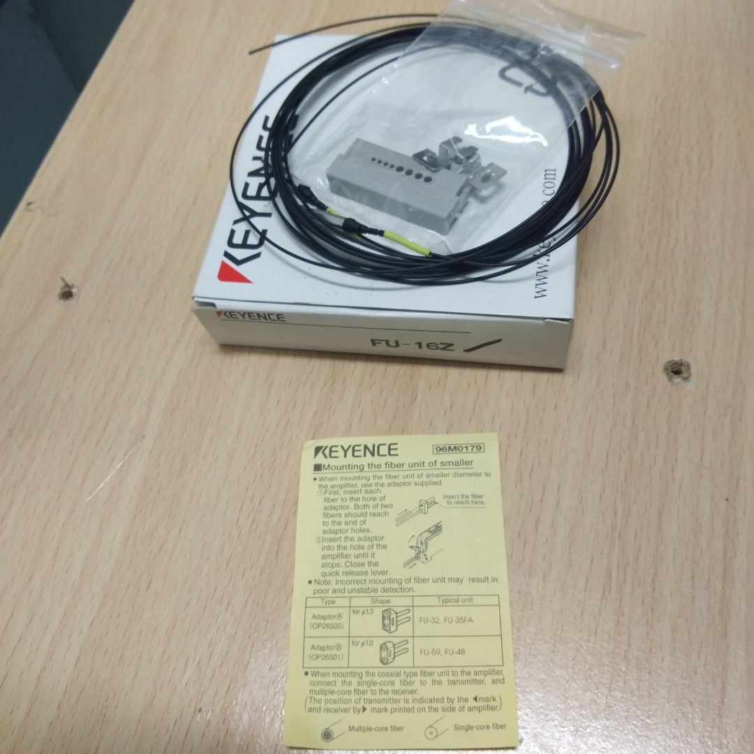Original Brand New Keyence Optical Fiber Sensor FU-16Z, Computers ...