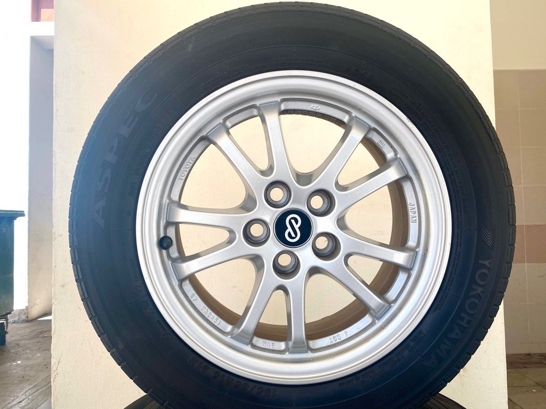 Original Toyota Prius 1.8 Hybrid 4 x Rims & Tyre, Car Accessories ...