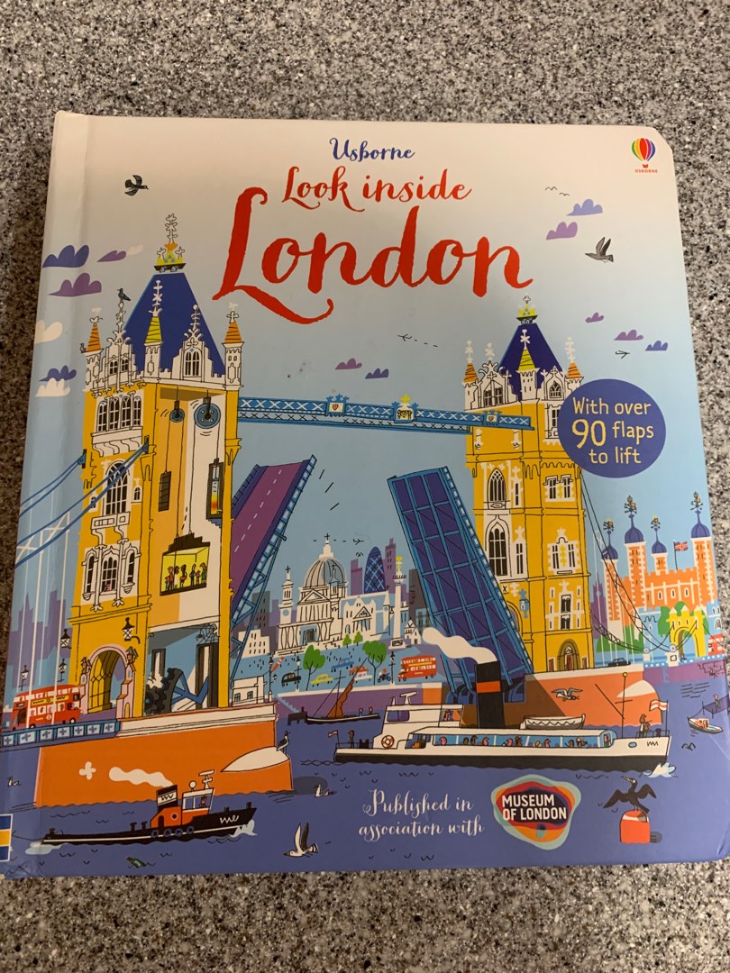 Osborne Look Inside London, Hobbies & Toys, Books & Magazines, Children ...