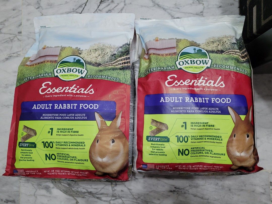 Oxbow Essentials Adult Rabbit Food (Pellets), Pet Supplies, Pet Food on ...