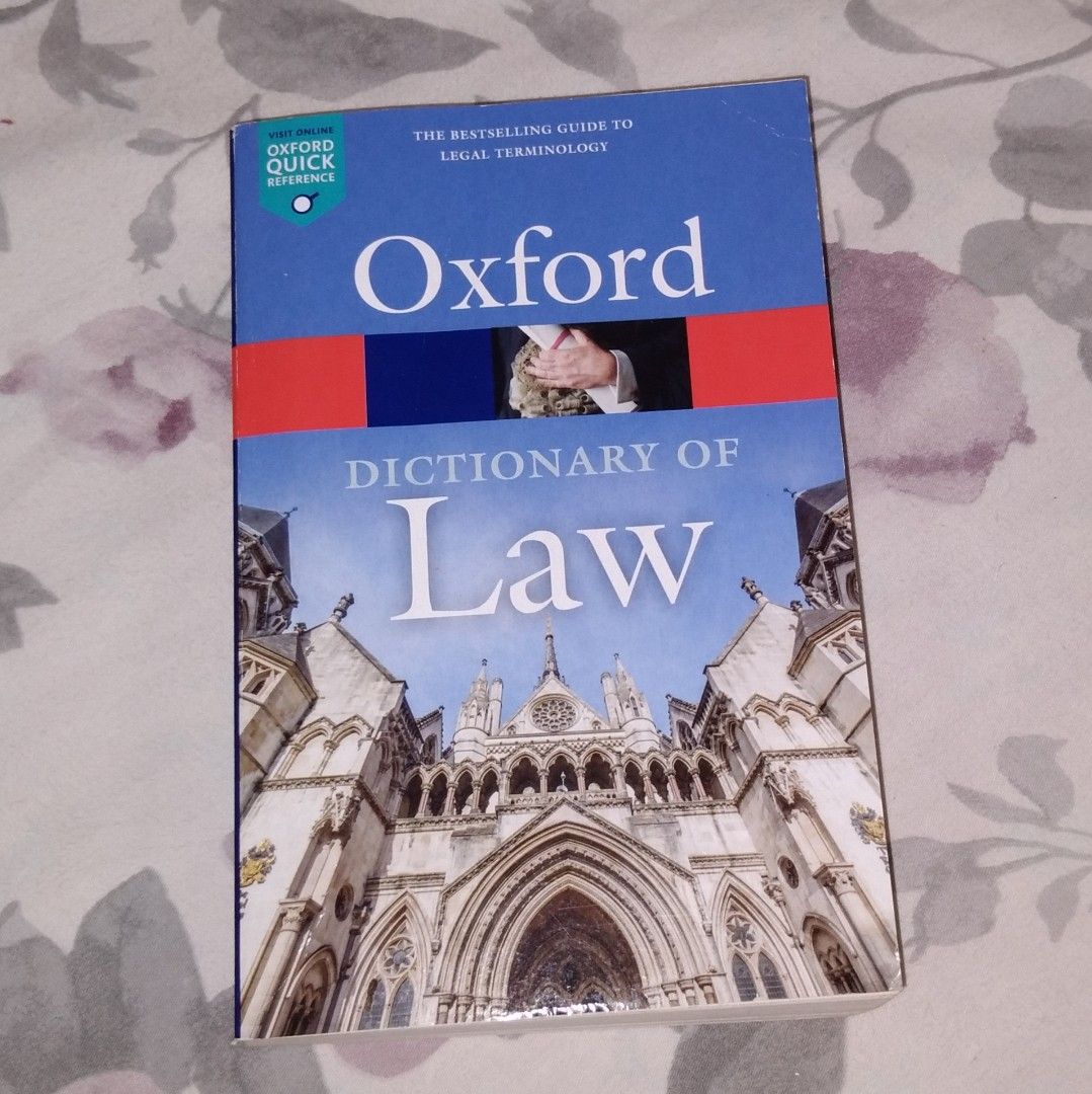 Oxford Dictionary of Law 9th Edition (Original), Hobbies & Toys, Books ...