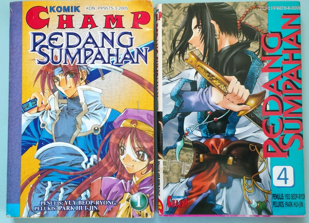 Pedang Sumpahan Manga Comic Book, Hobbies & Toys, Books & Magazines ...