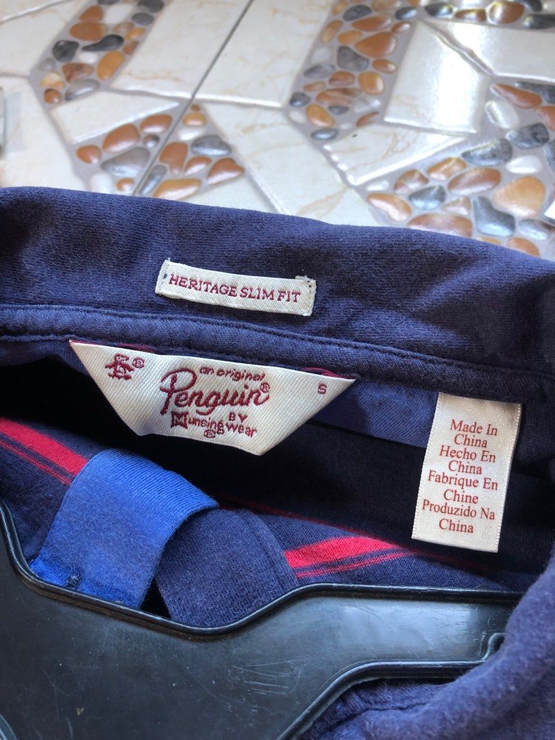 Penguin Heritage Slim Fit Polo Shirt on Carousell