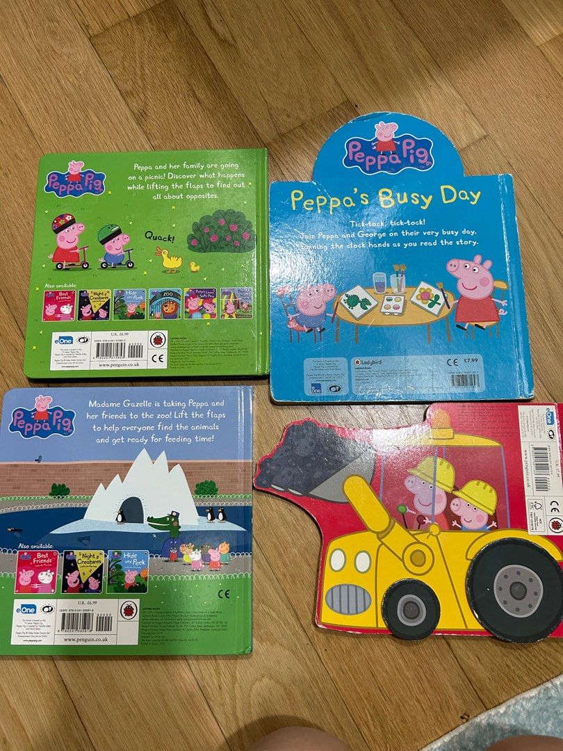 Peppa pig flip flap and others books, Hobbies & Toys, Books & Magazines ...
