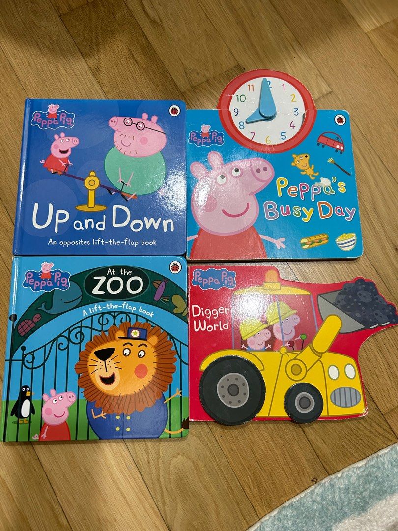 Peppa pig flip flap and others books, Hobbies & Toys, Books & Magazines ...