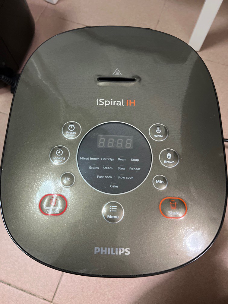 Philips ispiral IH (HD4535), TV & Home Appliances, Kitchen Appliances ...